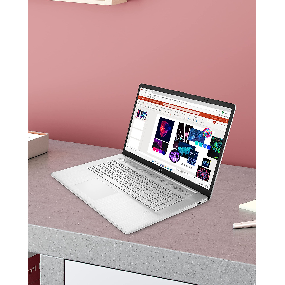 HP 17 Laptop PC, 11th Gen Intel Core i5-1155G7, 8 GB RAM, 512 GB SSD Storage, 17.3-inch Full HD IPS Display, Windows 11 Home, Anti-Glare Screen, Long Battery Life, Webcam & Mics (17-cn1020nr, 2021)