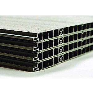 KETER Patio Store 4.6 x 4.0 ft. Resin Outdoor Storage Shed with Paintable and Drillable Walls for Customization-Perfect for Yard Tools and Pool Toys, Grey