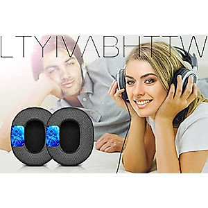 Arctis Pro Cooling Gel Earpads - Compatible with Arctis Pro Wireless, Arctis 7, Arctis5, Arctis3, Arctis1, Arctis 9X Headset, Arctis Series Hybrid Fabric Cooling Gel Replacement Cushion (Cooling Mesh)