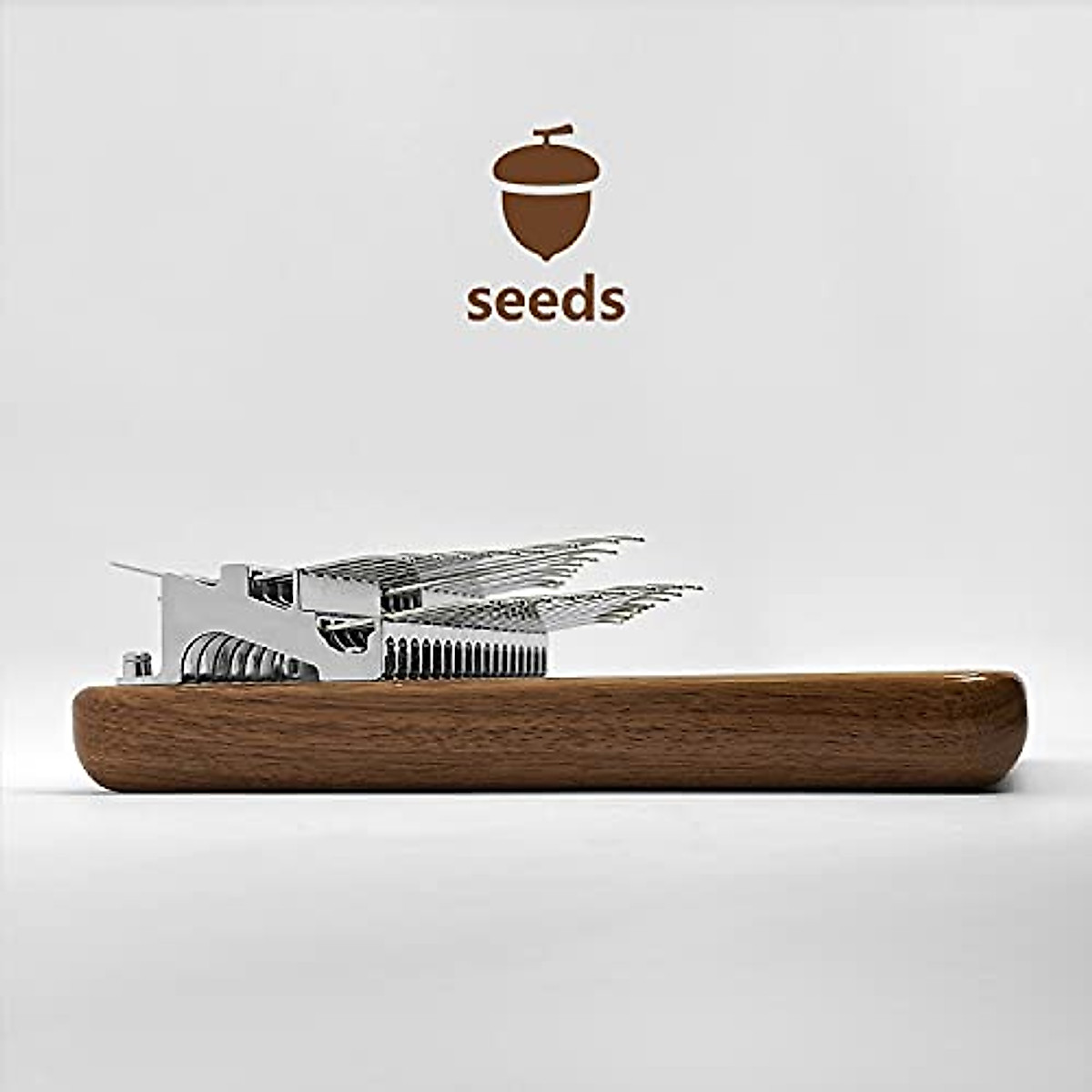 Seeds Pisces 34 Key Chromatic Kalimba C-Tuned | Double Layer Flat Board Thumb Piano Instrument | Music Kalimba Gifts Idea