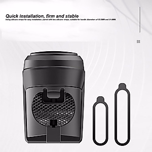 Electric Bike Bell, USB Rechargeable Battery 125db Anti-Theft Alarm Loud Electric Bike Horn for Adults Waterproof Bicycle Horn for MTB/BMX/Scooter/Road Cycling