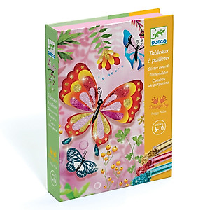DJECO Butterflies Glitter Craft Kit