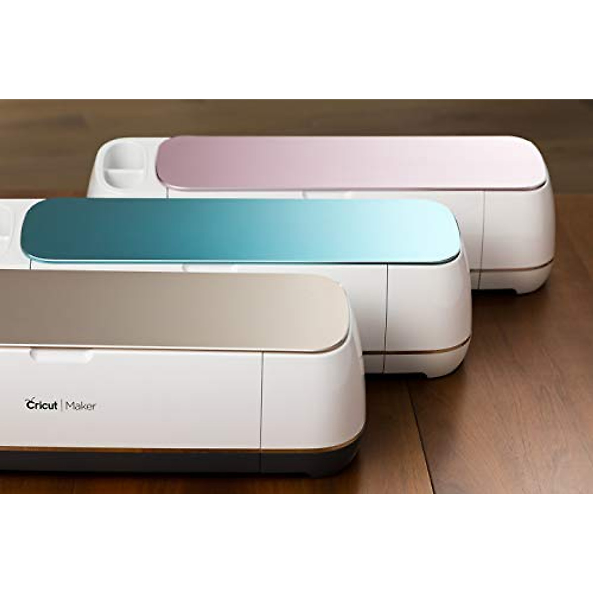 Cricut Maker - Smart Cutting Machine - With 10X Cutting Force, Cuts 300+ Materials, Create 3D Art, Home Decor & More, Bluetooth Connectivity, Compatible with iOS, Android, Windows & Mac, Rose