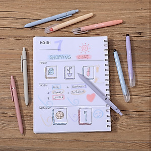 Mr. Pen- Bible Highlighters and Pens, 8 Pack, Pastel Barrel, Gel Highlighters, Gel Highlighter No Bleed Through, Bible Highlighters No Bleed, Bible Journaling Kit, Gel Pens and Highlighters