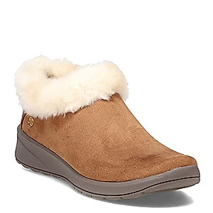 BZees Women's Golden Go Ankle Boot, Toffee Microfiber, 11