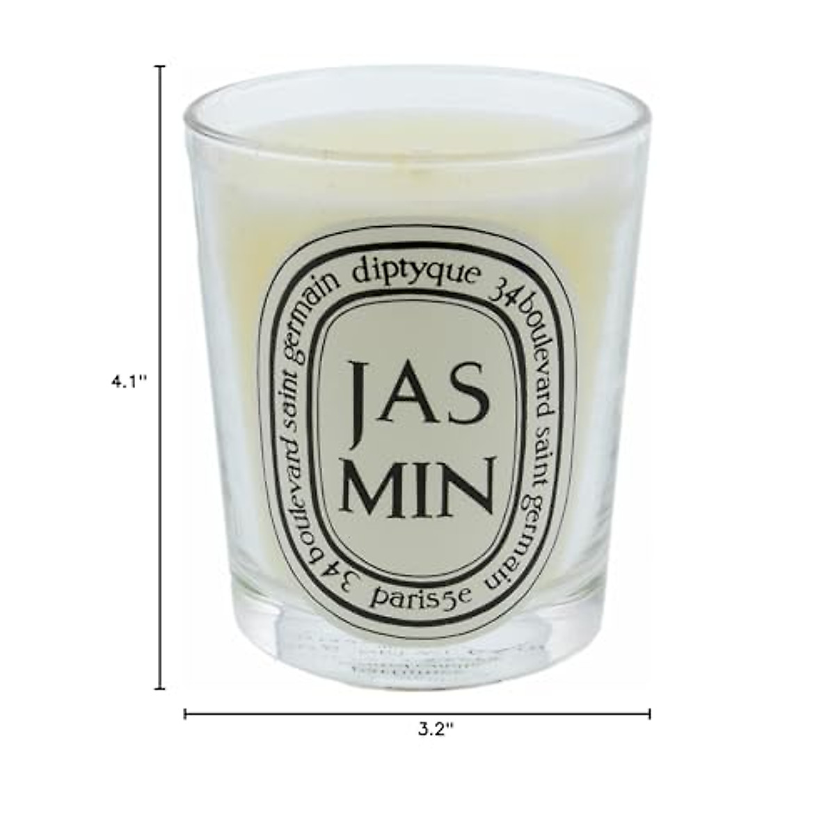 Diptyque Jasmine Candle-6.5 oz.,Standard,I0091945