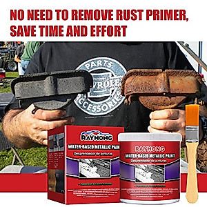 XMZWD Rayhong car Rust Free Agent Conversion Agent Primer Loose Rust Bolt Home Precision Metal Parts refurbishment Prevent Rust Spread Safe and Effective Long-Lasting Care Multi-Purpose