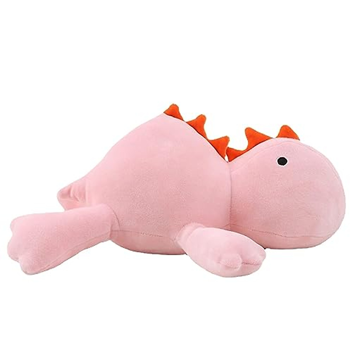 ABCPICK Weighted Dinosaur Plush, 24" Cute Pink Weighted Stuffed Animals for Anxiety Super Soft Weighted Plushies Sleeping Hugging Pillow Graduation Gifts for Girls Boys(Pink)