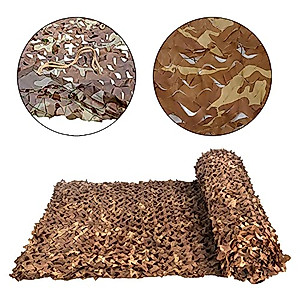 Camouflage Net Camo Netting Blinds Dual Mesh for Hunt Decor Courtyard Sunshade Camp Photo Farm Factory Shelter Car Concealment Party Exhibit Backdrop Paintball Curtain Ceiling Fence Canopy Cover