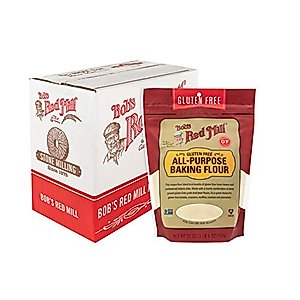 Bob's Red Mill Gluten Free All Purpose Baking Flour, 22-ounce (Pack of 4)