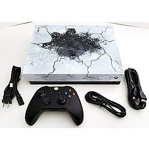 Microsoft XBox One X Gears of War 5 Limited Edition Console Game System 1TB 4K GOW Gaming Bundle with Controller (Renewed)