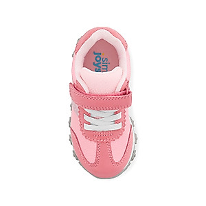 Simple Joys by Carter's Kids Bailey Athletic Sneaker Running Shoe, Pink, 9 US Unisex Toddler