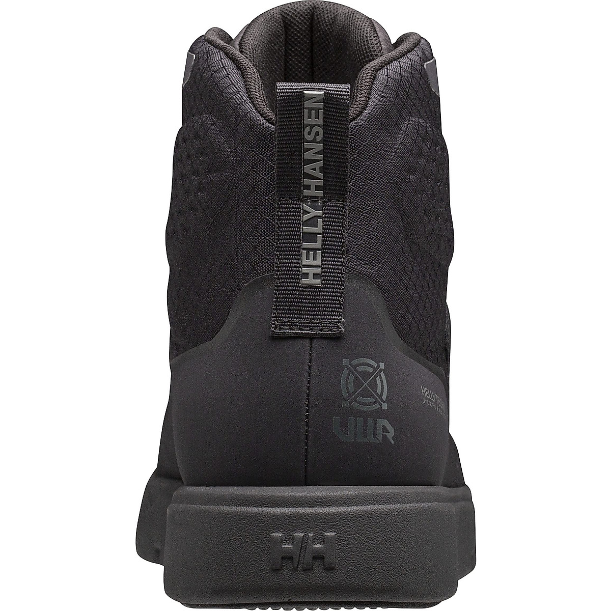 Helly-Hansen Mens Canyon ULLR Boot High Top LigHigh TopweigHigh Top Waterproof Hiking Sneaker Boots, 990 Black/Gunmetal/Neon Orange, 8.5