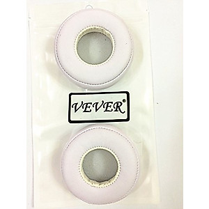 VEKEFF 1 Pair Replacement Ear Pads/Cushions for Beats by Dr Dre. Mixr - White