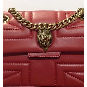 Kurt Geiger London Leather Mini Kensington Union Jack Shoulder Bag (leather)