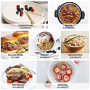 Zavor LUX Edge, 8 Quart Programmable Electric Multi-Cooker: Pressure Cooker, Slow Cooker, Rice Cooker, Yogurt Maker, Steamer and more - Stainless Steel (ZSELE03)