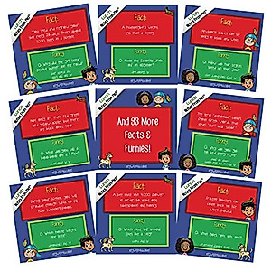 Notes From Me! Lunch Box Notes for Kids - Lunch Facts & Funnies Volume 2” - 101 tear-off Lunchbox Notes for Kids that Make Lunch Fun & Educational- Back to School Essentials