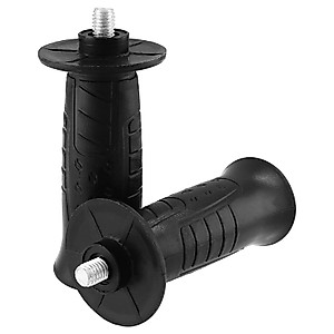 Jiozermi 2Pcs 8mm Diameter Thread Angle Grinder Side Handle, Plastic Angle Grinder Sander Handle Tool Replacement