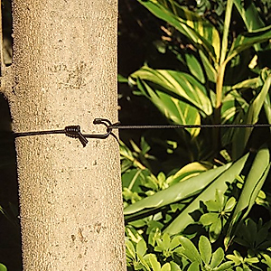 Travel Clothesline, Portable Retractable Clothesline with 12pcs Clothespins for Indoor Laundry Drying, Outdoor Camping Accessories by HAWATOUR, Black