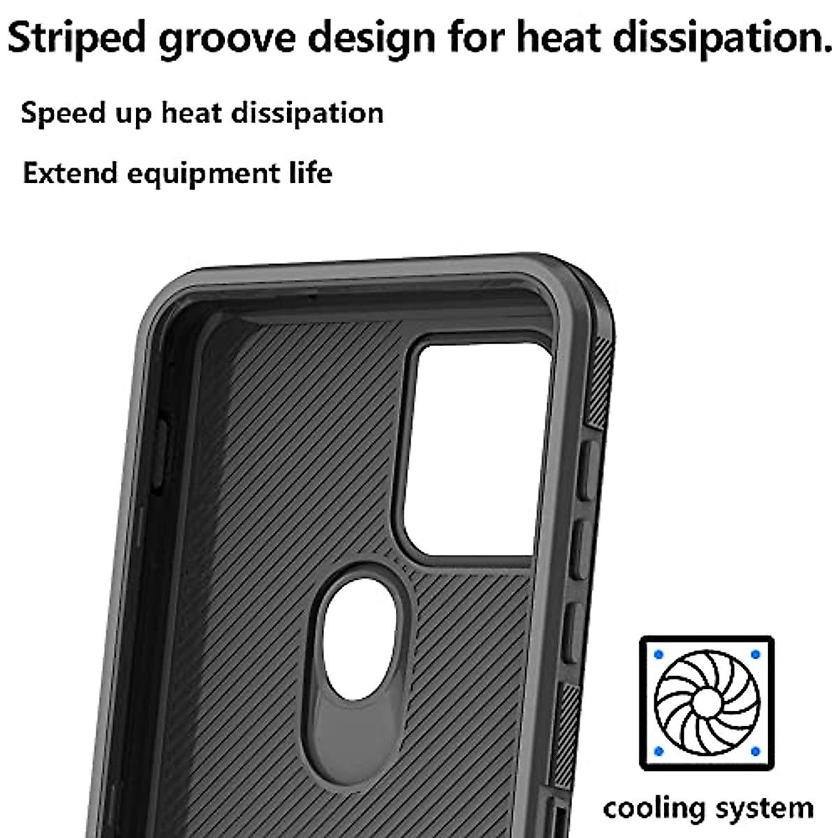 ONOLA Compatible with Moto G Stylus 5G 2021 Case with HD Screen Protector [ Not for G Stylus 5G 2022/ 4G 2021 ]Heavy Duty 3 in 1 for Motorola Moto G Stylus 5G 2021(Black, G Stylus 5G)