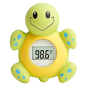Cushore Baby Bath Thermometer (Upgraded Version) with Automatic Water Induction Switch, Baby Bath Float and Play Toy for Infant, Smart Accurate Bathroom Safety Temperature Thermometer ℃/℉