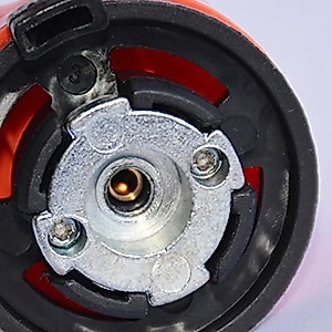 shamjina Cylinder Canister Valve Camping Stove Connector Accessory Tank Conversion Head Auto Off Gas Tank Adapter Converter for BBQ Garden Hiking