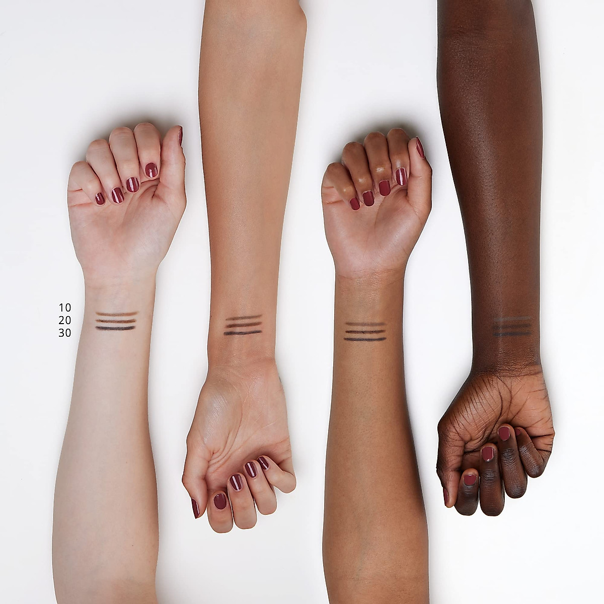 essence | Baby Got Brow! Eyebrow Pencil | Long Lasting & Waterproof with Spoolie | Vegan, Cruelty Free, Formulated without Parabens, Preservatives & Oils (30 | Dark Brunette)