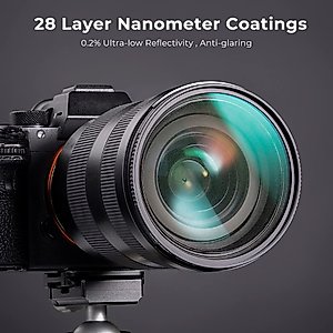 K&F Concept 67mm Black Diffusion 1/2 Filter Mist Cinematic Effect Lens Filter with 28 Multi-Layer Coatings Waterproof/Scratch Resistant for Video/Vlog/Portrait Photography (Nano-X Series)