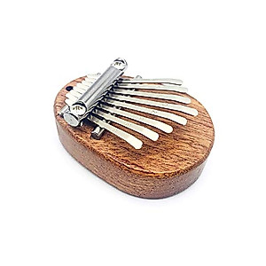 Deoukana 8 Key Mini Kalimba Exquisite Finger Mini Thumb Piano Marimba Musical Accessory Pendant Gift