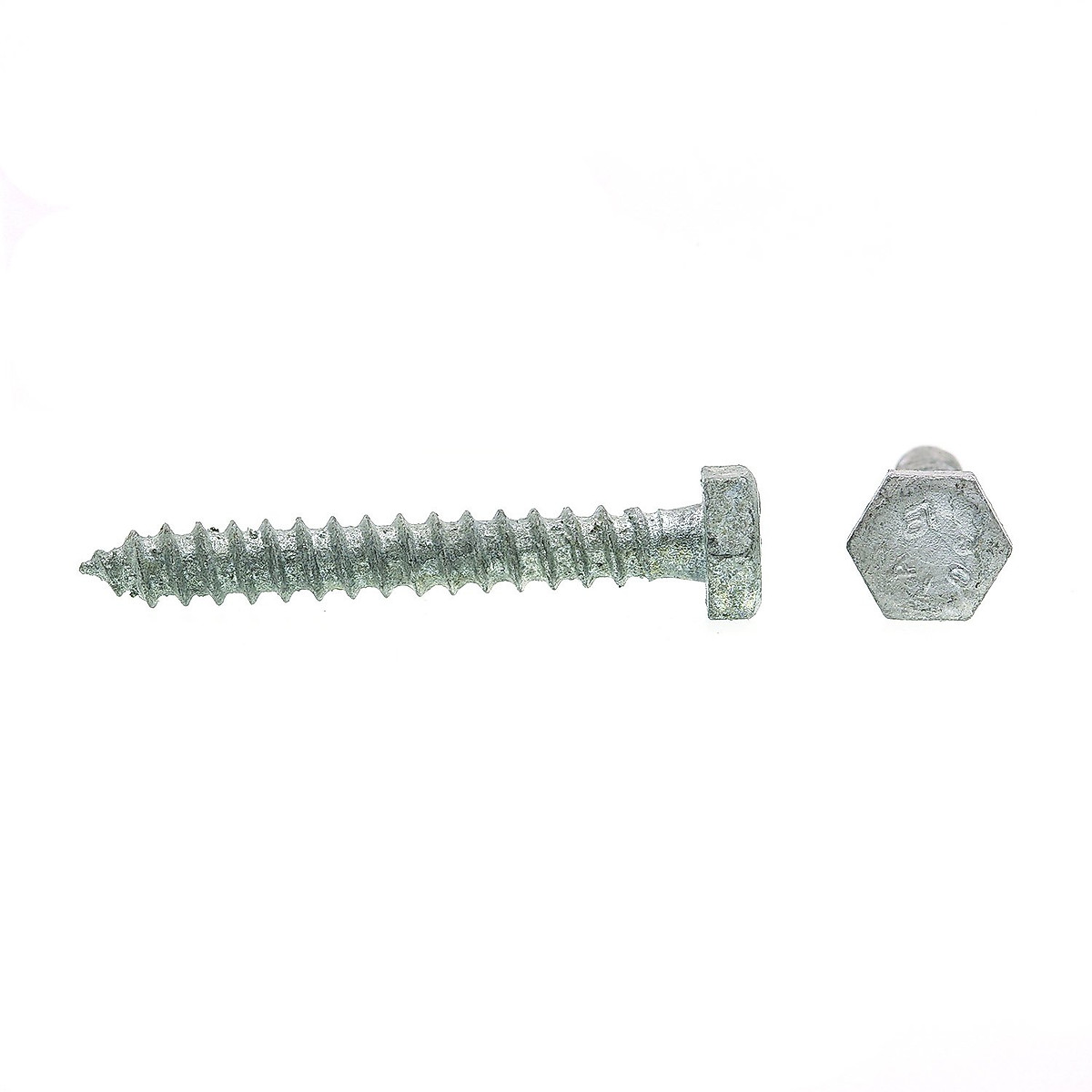 Prime-Line 9055059 Hex Lag Screws, 1/4 In. X 2 In., A307 Grade A Hot Dip Galvanized Steel , 25 Count ( Pack of 1)