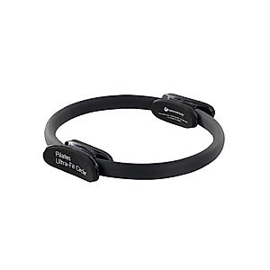 Balanced Body Ultra-Fit Circle, Pilates Ring Resistance Trainer, Upper-Body and Leg Workout Equipment, Leg Exercise Equipment, Pilates Equipment for Home or Studio Use, 15-Inch Diameter