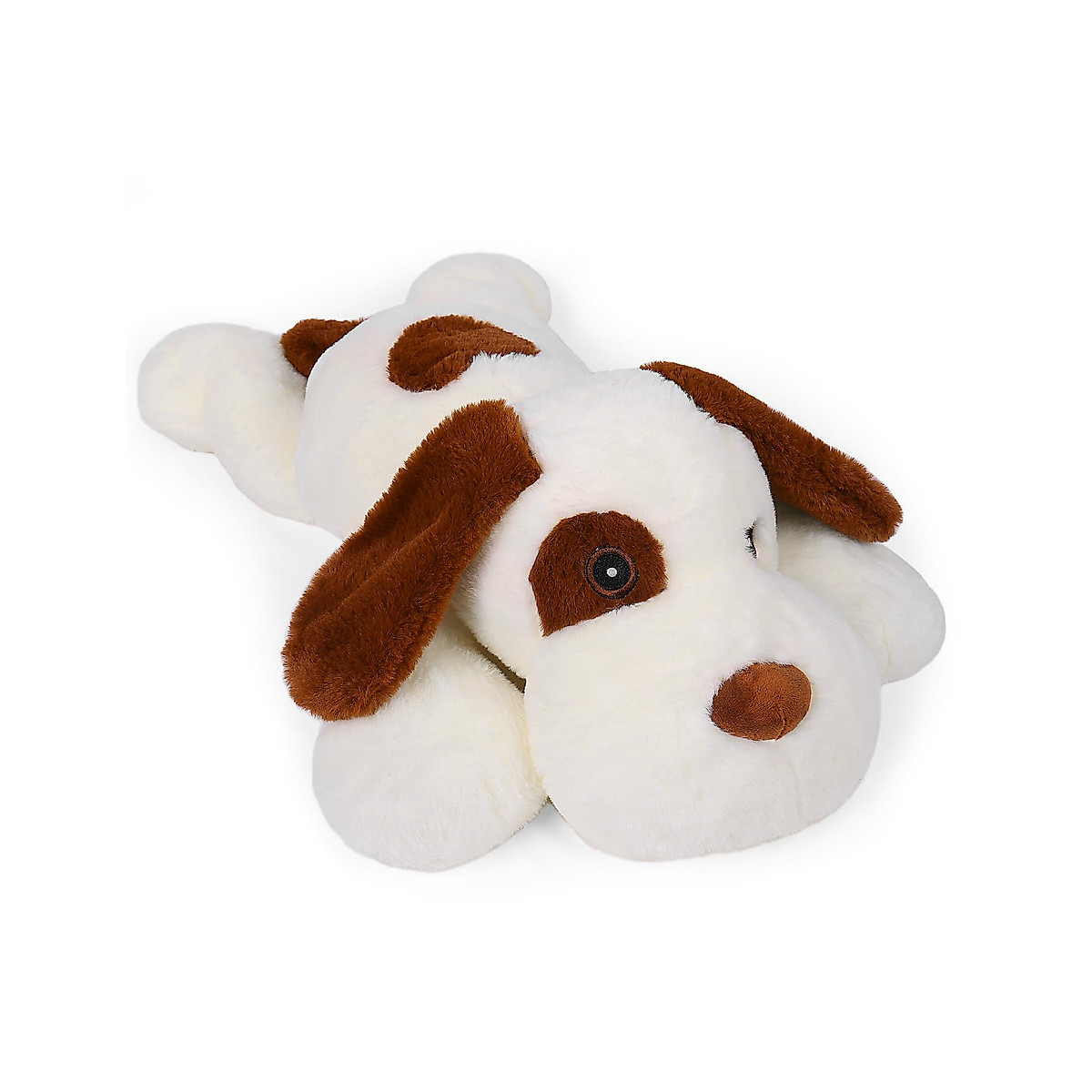 Gubuy 5 lb Weighted Animal Plush, 24in Weighted Cute Dog Plushie Toy Dolls Pillows (Dog)