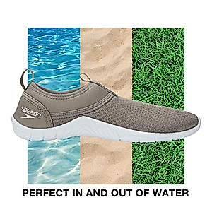 Speedo Womens Water Shoe Tidal Cruiser,Grey,10