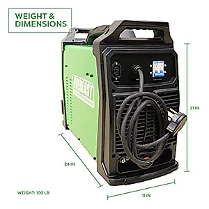 2021 PowerTIG 315LX 315 Amp AC/DC Pulse TIG/Stick Welder 240v Single Phase