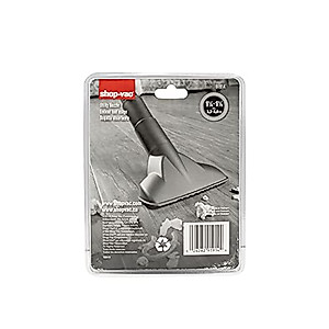 Shop-Vac 9191400 Utility Nozzle (1-1/2 inch) with 1-1/4 inch Adaptor, Plastic Construction, Black in Color, (1-Pack)