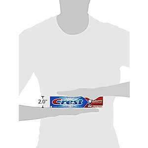 Crest Fluoride Anticavity Toothpaste, Prevents Cavities Before They Start, Regular Paste, 8.2 Ounce (Pack of 5)