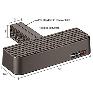 WeatherTech BumpStep - Hitch Mounted Step and Bumper Protection (Hardware Sold Separately)
