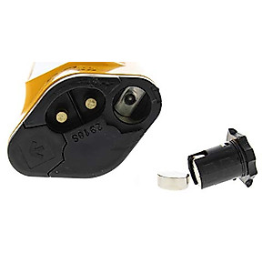 IDEAL INDUSTRIES INC. 61-076 Vol-Con Solenoid Voltage Tester with Vibration Mode, AC/DC Voltage Level Testing, CATIII for 600v, Yellow