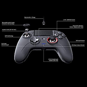 NACON Controller Esports Revolution Unlimited Pro V3 PS4 Playstation 4 / PC - Wireless/Wired - Nacon-311608