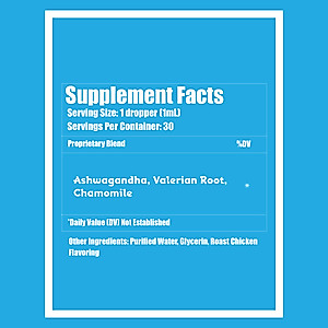 Winnie & Lottie Cat Calming Drops | Cat Anxiety Relief | Calm Cat | Anxiety Relief for Cats | Cat Calming | Cat Calming Supplement | Cat Anxiety | Cat Stress Relief | 1 fl oz | Roast Chicken Flavor