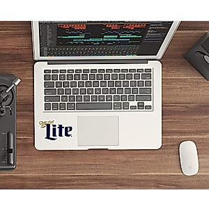 Miller Lite Vinyl Decal (Any Size) Miller Lite Beer Stickers for car, bar, Laptop, tumblers (3 inch)