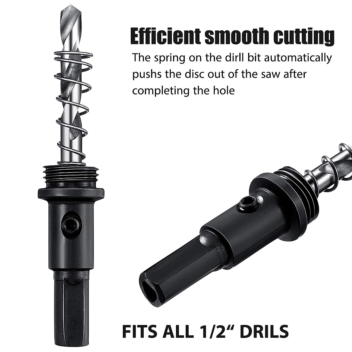 Hole Saw M42, Corn Hole Drilling Cutters, Heavy Duty Metal Hole Cutter for Wood Cornhole Boards Aluminum Plastic with Open Saw (Red,160 mm/ 6.3 Inch)