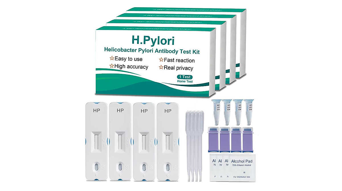 H Pylori Test Kit, Helicobacter Pylori Test Kits at Home, 4 Tests H ...
