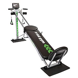Total Gym APEX G5 Home Gym with Compact Design, Full Body Workout System for Home Fitness with 10 Levels of Resistance and Attachments, Black
