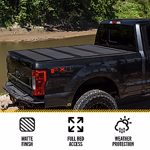 RealTruck BAK BAKFlip MX4 Hard Folding Truck Bed Tonneau Cover | 448307 | Fits 2004 - 2014 Ford F-150 6' 7" Bed (78.8")