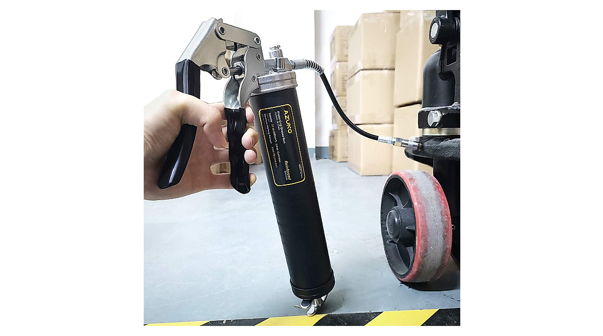 AZUNO Heavy Duty Grease Gun – 6500 PSI Power