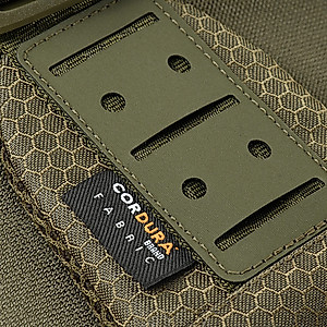 M-Tac Elite Cross Bag Slim - Tactical Crossbody Sling Backpack for Man with CCW Concealed Carry (Slim, Ranger Green)