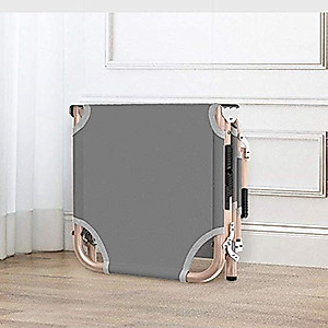 CHLDDHC Desk Chairs Folding Sunbed Cushion,Lay Flat Garden Sun Chair, Adjustable Backrest Outdoor Patio Loungers (Color : A)