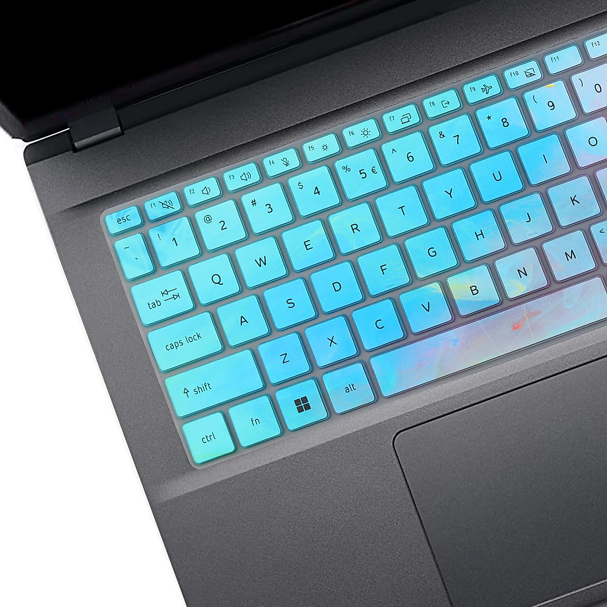 Keyboard Cover for 2024 2023 Acer Aspire Vero 15 15.6", Aspire 3 A315-24P A315-24PT A315-59 A315-510P, Aspire 5 A515-58M/58GM A515-57 A515-57G A515-57T A515-47 A515-48M 15.6" (Not Fit A515-46~A515-56)