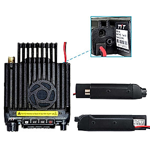 TYTTH-9000D Car Mobile Transceiver 60W VHF 2M 146MHz Ham Radio 2 Way Radio with USB Programming Cable, Black